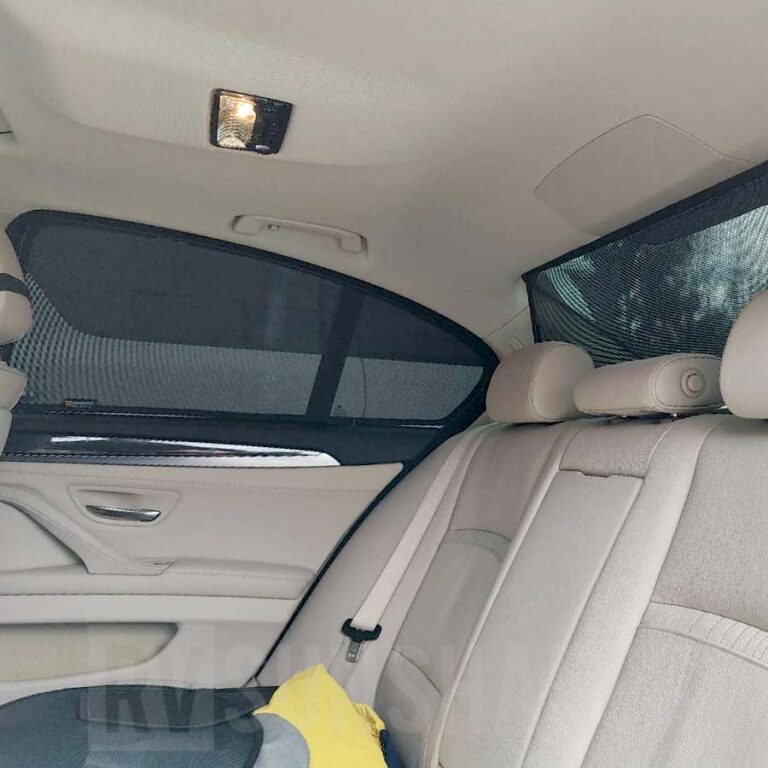 BMW 5 Series Sun Shade F10 Sedan 2010-2016 [Rear Door] Pair | RVSUNSHADES