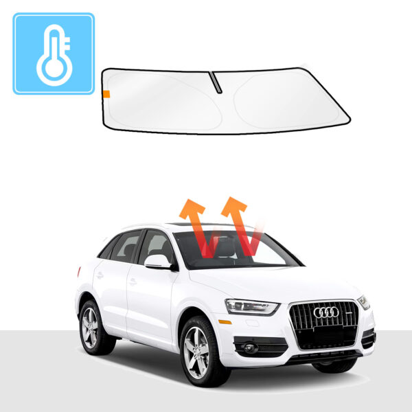 Audi Q3 Windscreen Sun Shade 8U 2011-2017 Solar Screens BLOCK OUT (RV27 ...